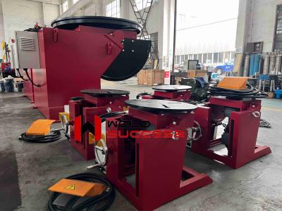 China 100kg Pipe Welding Positioner 400mm Table Diameter for sale