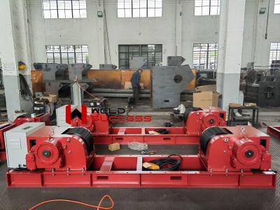 China Pu Wheels 30 Ton Conventional Welding Rotator Bolt Adjustment for sale