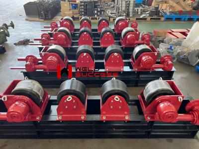 China 20 Ton Conventional Welding Rotator Machine Adjustable Design for sale