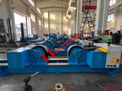 China 100 Ton Welding Pipe Rollers Bolt Adjustment for sale