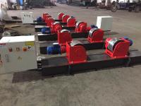 China Bolt  Adjustment Conventional Pipe Welding Rollers 40 Ton Load Capacity for sale