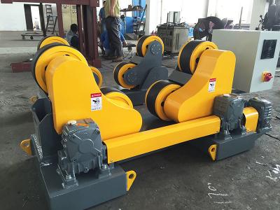 China 2.2KW Steel Self Aligning Tank Turning Rolls Welding Machine For Pressure Vessls Welding for sale