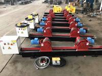 China 20T Pipe Weding Rotator Lead Screw Welding Turning Rolls For Oil Tank/Wind Tower Welding for sale