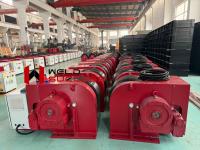 China 80 Ton Welding Tank Rollers Bolt Adjustment With Motorized Moving Wheels for sale