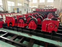 China CR-40 Pipe Conventional Welding Rotator With Bolt Adjustment With PU for sale