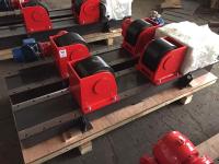 China 10T Conventional Tank Turning Rolls With Foot Pedal / Pipe Turning Rollers Welding Rotator for sale