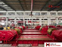 China CR-500T Bolt Adjustment Pipe Welding Rotator Steel Wheel/ Tank Turning Rolls for sale
