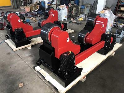 China 1.5 KW Heavy Duty Automatic PU Wheel Tank Turning Rolls / Pipe Welding Rotator for sale