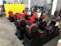 China Single Motor Low Noise, Self Aligning Pipe Welding Rotators With 1.5KW for sale