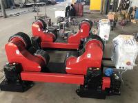 China Remote Hand Control 20T Self Aligning Tank Turning Rolls / Pipe Rollers For Welding for sale
