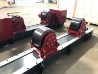 China 380V 50Hz 3 Phase 20 Ton Tank Turning Rolls Stands / Oil Tank Pipe Welding Rotator for sale