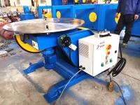 China 1.5KW Tilting Tube Welding Positioners With Hand Control Box Fully European Standard for sale
