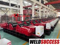 China 200 Ton Conventional Welding Rotator Heavy Duty With Pu Wheels for sale