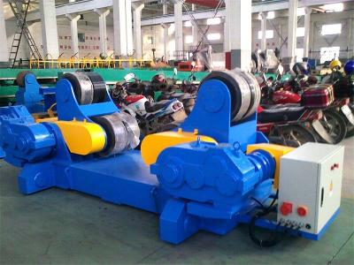 China CE Rubber Automatic Pipe Rotators for Welding 47 - 255 Inches Diameter  Pipe for sale