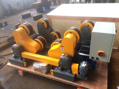 China HGZ 5 Pipe Welding Rotator With Hand Control Box , Turning Speed Digital Readout for sale