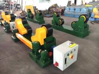 China Self Adjustment Welding Pipe Rollers 10t Capacity Tank Pipe Turning Rollers for sale