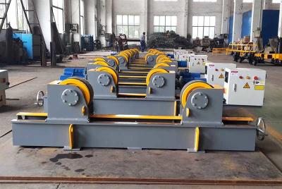 China Customized PU Wheel Tank Turning Rolls Foot Pedal Control for sale