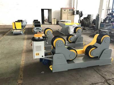 China 1.5kw Motor Self Aligning Automatic Pipe Welding Rotator For Pressure Vessels for sale
