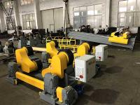 China 10T 300mm Diameter Welding Lead Rollers Manual Control for sale
