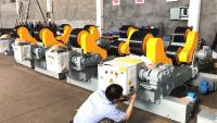 China 500 - 3500 Mm Tank 20T Pipe Welding Rollers With Motorized Moving Wheels for sale