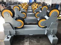 China Tank Turning Rolls with Rubber Wheels Self Adjustment Welding Rotataor for sale