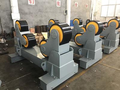 China 1.5kw Self Alignment Pipe Welding Rotator With PU Material Rollers And Moving Wheels for sale