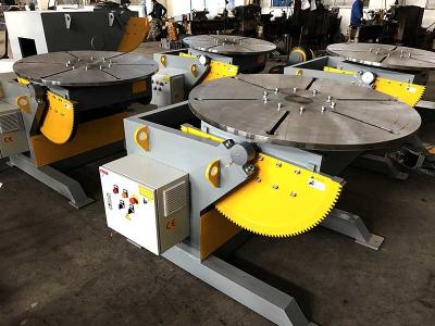 China CE Marks 1 Tonne Capacity Welding Positioner For Work Piece Tilting And Rotation for sale