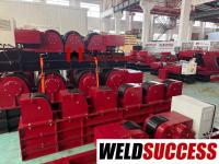 China 80T Load Capacity Pipe Welding Rollers with Variable Speed Controls and Remote Hand Control for Tank Turning Rolls for sale