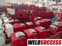 China 40Ton Conventional Welding Rotator with Bolt Adjustment for Heavy Duty Pipe Welding for sale
