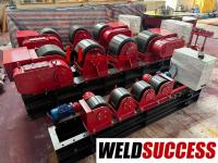 China 100 Ton Maximum Self-Aligning Welding Pipe Rollers with Bolt Adjustment for Tank Turning Rolls for sale