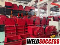 China 60 Ton Capacity Bolt Adjustment Tank Turning Rolls with Double Motor for Heavy Duty Welding for sale