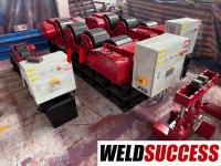China 60 Ton Capacity Bolt Adjustment Tank Turning Rolls with Double Motor for Heavy Duty Welding for sale