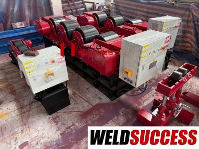 China 60Tons Bolt Adjustment Conventional Tank Turning Rolls Pipe Welding Rotator for Heavy Duty Welding for sale