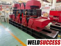 China 100 Ton Maximum Self-Aligning Bolt Adjustment Welding Pipe Rollers for Tank Turning Rolls for sale