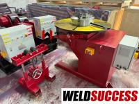 China 3000kg Standard Welding Positioners , Automatic Rotary And Tiltling Turntable Positioner for sale
