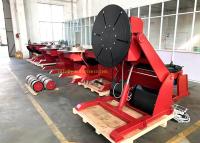 China Hydraulic Welding Positioner 1 Ton With Foot Pedal And Hand Box for sale