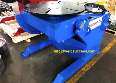 China Tiltling And Rotary 1 Ton Pipe Welding Positioners With Foot Pedal Control for sale