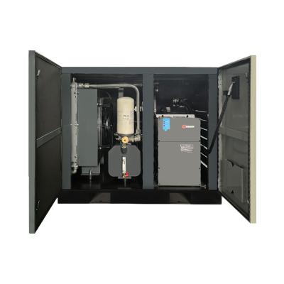 China Low Noise 50 HP Fixed Speed Rotary Screw Compressor 230 CFM at 100 PSI 575-600V 3 Phase for sale