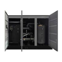 China Compact Two Stage PM VSD Air Compressor 200 HP 3-Phase with 1210 CFM Capacity and Variable Speed Drive for sale