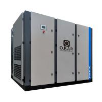 China 75 HP Two Stage Rotary Screw Compressor 460V-480V 3 Phase Variable Speed Drive with 422 CFM at 100 PSI for sale