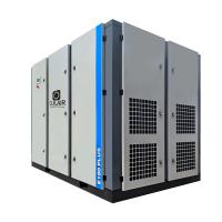 China 75 HP Two Stage Rotary Screw Compressor 460V-480V 3 Phase Variable Speed Drive with 422 CFM at 100 PSI for sale