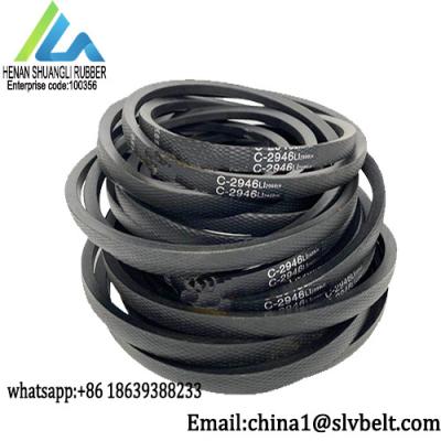 China C Type Wrapped Classical V Belt Power Transmission Height 14 Length 47''-590'' for sale