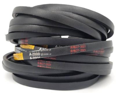 China Ribbed Type A V Belts Top Width 13MM For Washing / Noodle Machine for sale