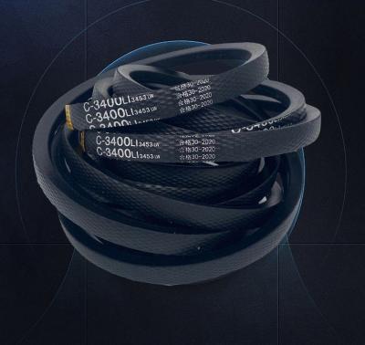 China Ribbed Type C V Belts Width 22 Height 14 Length 47'' - 590'' for sale