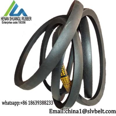 China Triangle V Belt Type D Rubber Top Width 32mm Depth 19mm Length 98'' - 630'' for sale