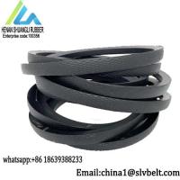 China Vulcanize Technique Black SPZ V Belt Top Width 10mm Depth 8mm Length 46''-140'' for sale