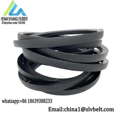 China Vulcanize Technique Black SPZ V Belt Top Width 10mm Depth 8mm Length 46''-140'' for sale