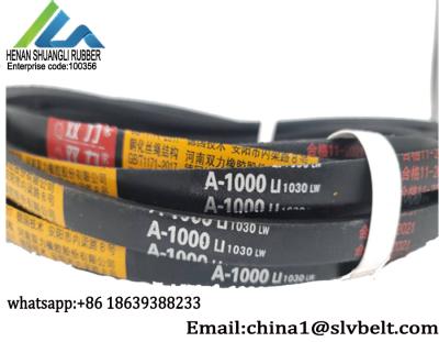 China Type A Rubber Top Width 13mm Depth 8mm Banded V Belt for sale