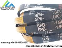 China SBR Type Spb Oem Top Width 17mm Depth 14mm Triangle V Belt for sale