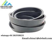 China High Tensile Strength Triangle Drive Belt 45° Edge Angle Black for sale